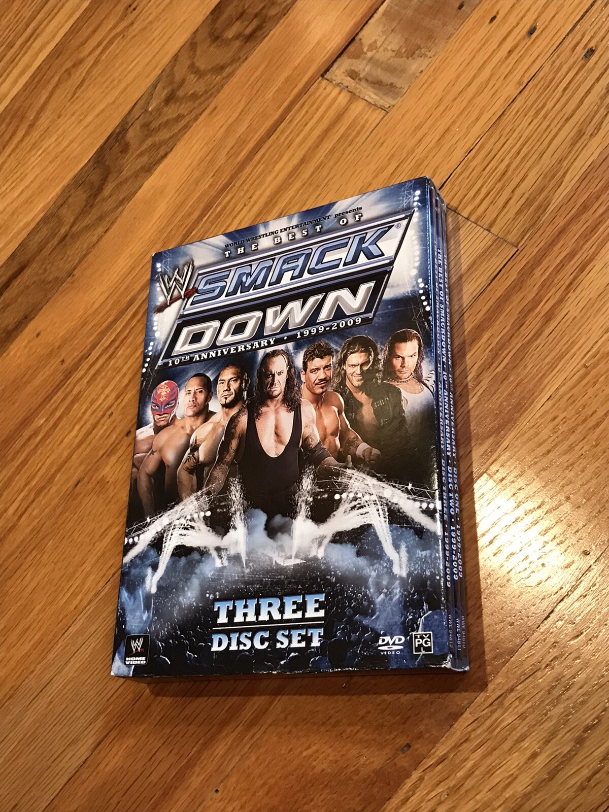 WWE: The Best of Smackdown - 10th Anniversary 1999-2009 (DVD, 2009, 3 ...