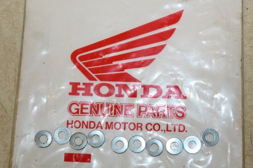 10 GENUINE Honda 4mm Flat Washers P# 94101-04000 NOS | eBay