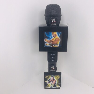 wwe microphone hulk hogan, rvd , Jakks Pacific 2002 | eBay Australia