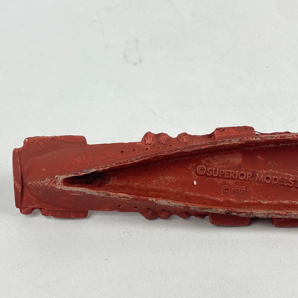 WW2 USS Lexington Aircraft Carrier Metal Ship Superior Models A514 1: ...