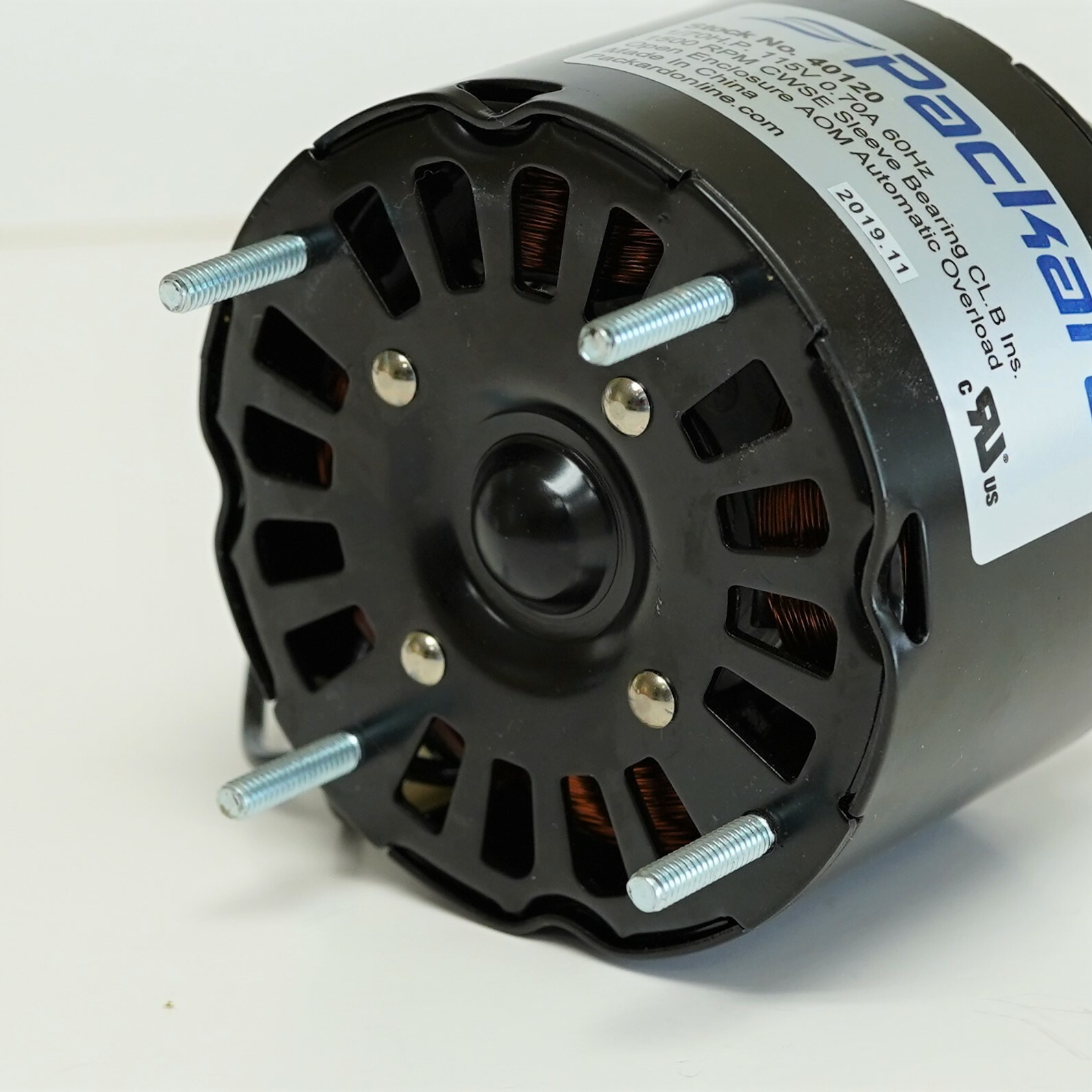 40120 3.3" Motor 1/70 HP 1500 RPM 115 Volts CW Rotation Replaces Fasco ...
