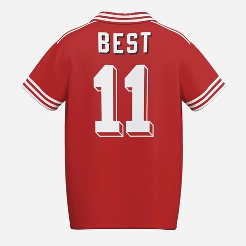 Earthquakes - George Best soccer jersey Retro shirt, 1980 replica home ...