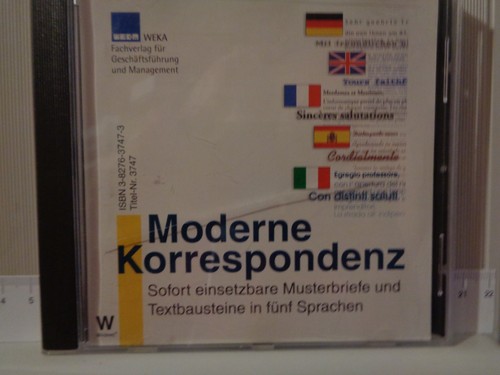 CD-ROM Modern Correspondence Sample Letters in Five Languages | eBay