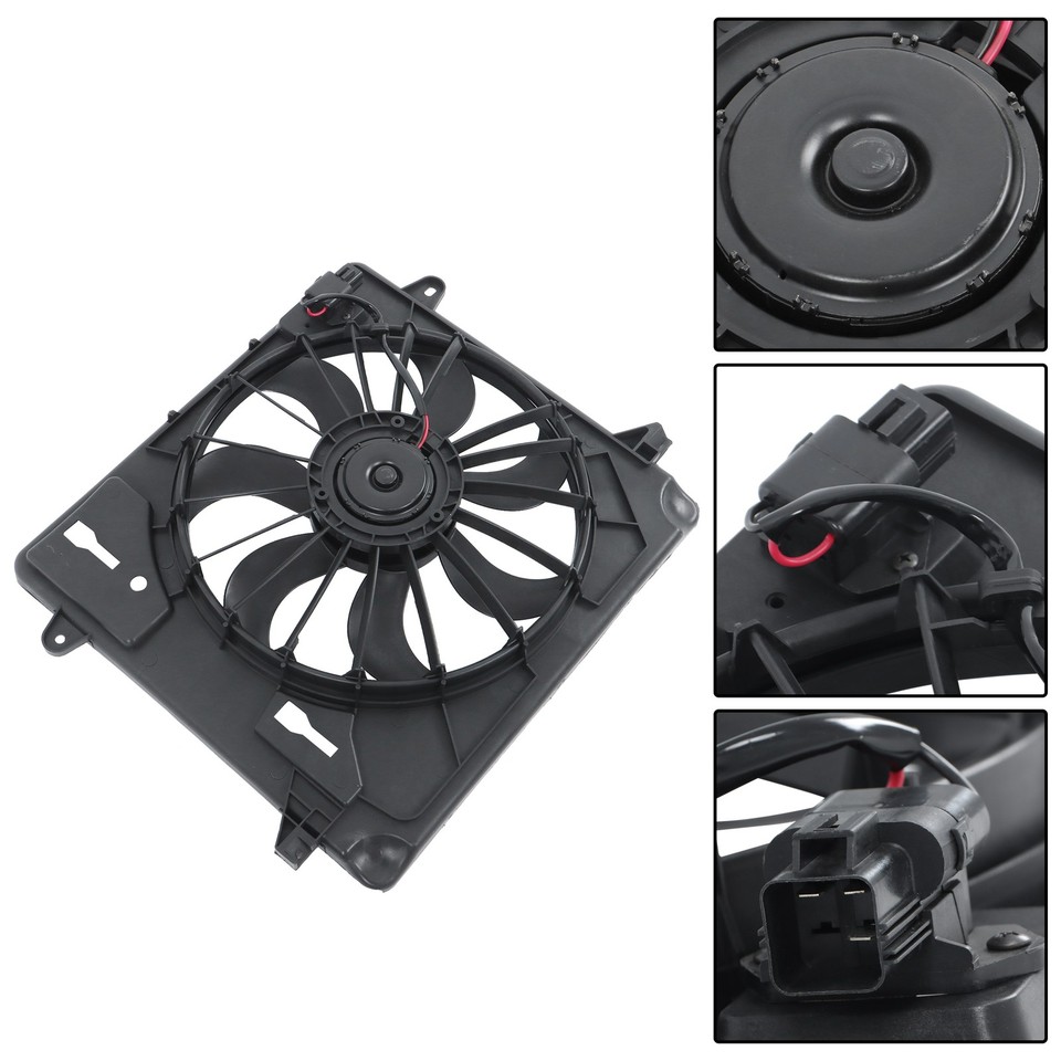 52079654AE 5505664 Radiator Cooling Fan Assembly For Jeep JK Wrangler ...