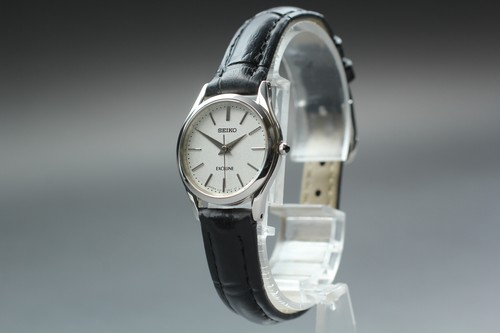 Vintage 1993 [N MINT] SEIKO Exceline 4J41-0AM0 Silver Quartz Ladies ...
