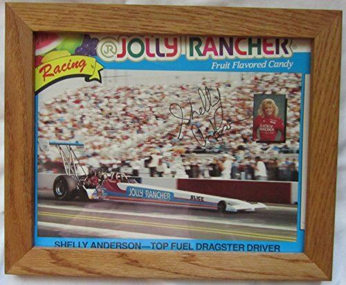 1993 Signed NHRA Winston Drag Racing Top Fuel Dragster Driver Shelly ...