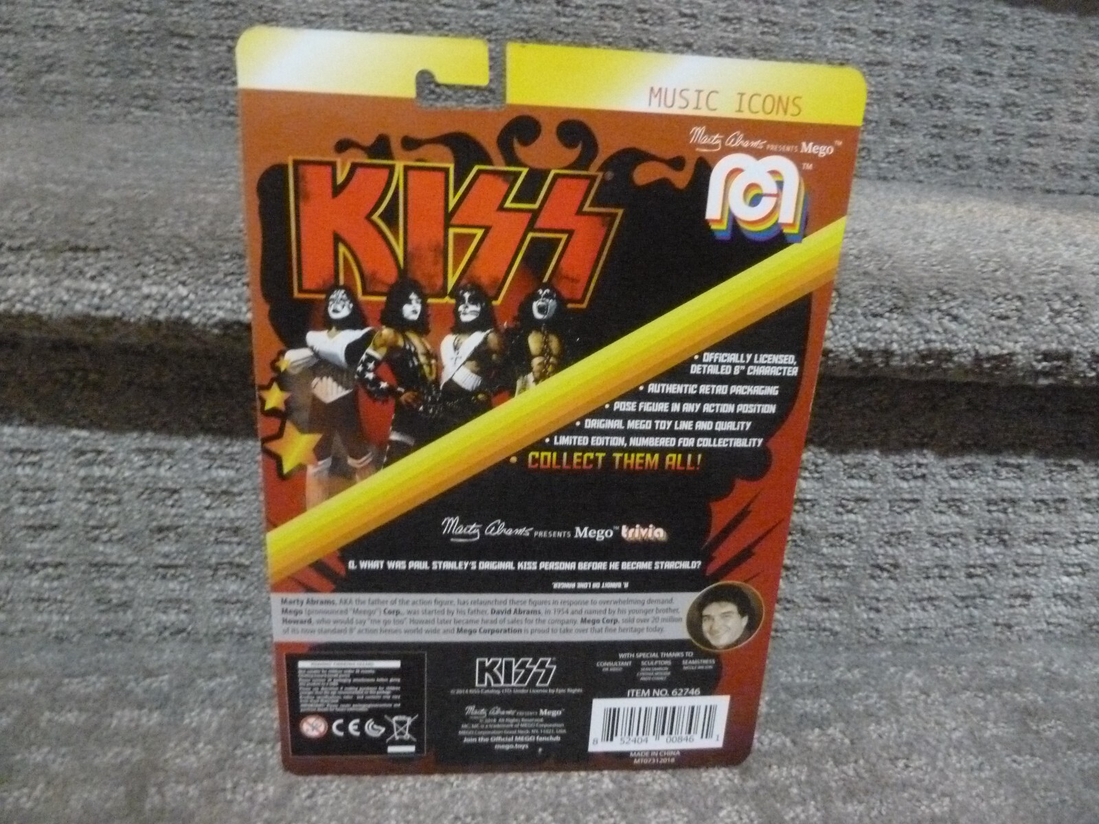 The Starchild Paul Stanley Kiss Mego Action Figure 2018 for sale online ...
