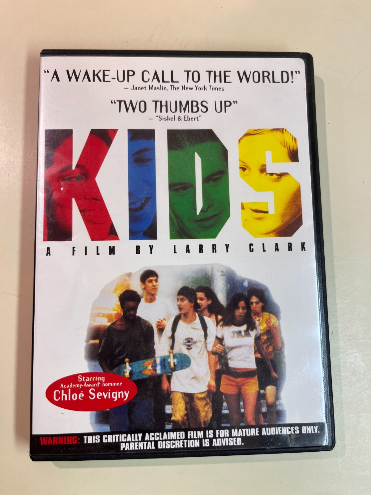 Kids, DVD, 2000, Leo Fitzpatrick, Chloe Sevigny, Larry Clark, Special ...
