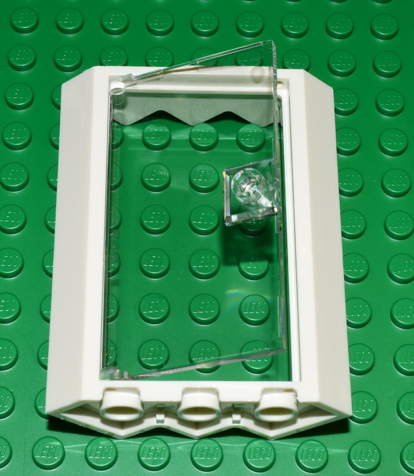 LEGO CORNER doors and frames for house (pack of 2) 4x4x6 white clear ...