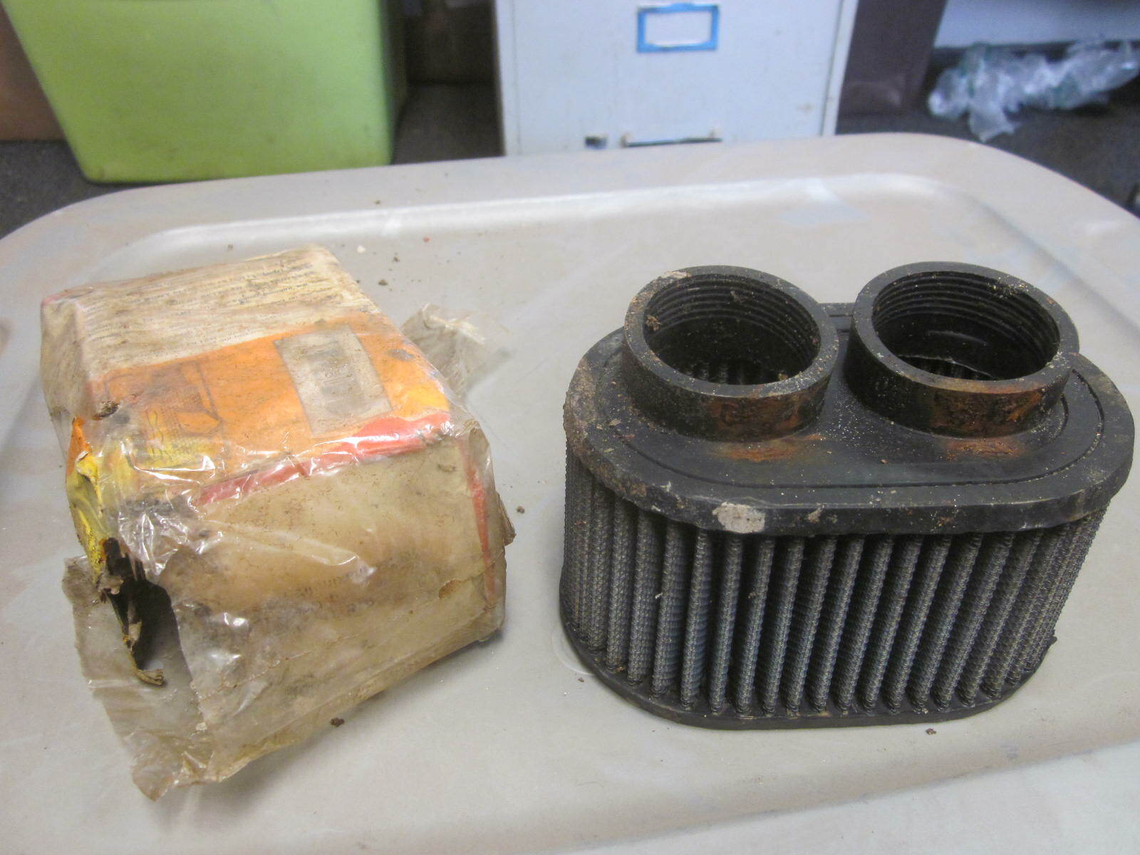 Open Box K&N Reusable High Flow Air Filter Norton 750 850 Commando R-99 ...