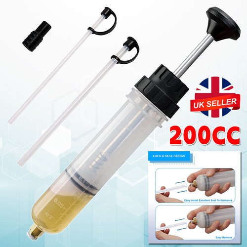 Car Engine Oil Fluid Extractor Fluid Syringe Pump Suction Transfer ...