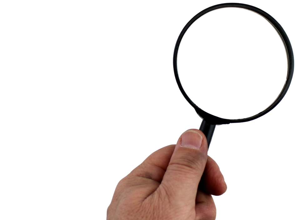 Handheld Magnifying Glass 3X Power REAL Glass Magnifier 6 inch overall ...