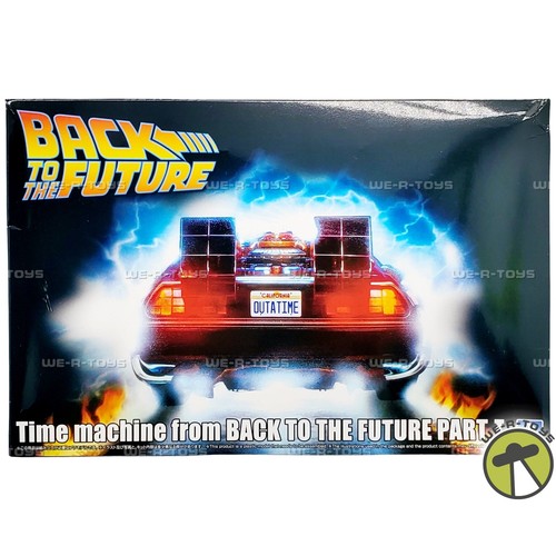 Back to The Future DeLorean Time Machine Model Kit Aoshima | eBay