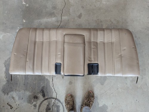 BMW 318i 325i E30 Leather Rear Bench Seat Coupe top Arm rest | eBay