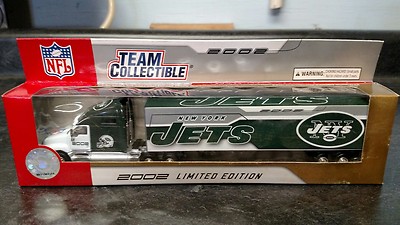 New York Jets 2002 NFL Diecast Truck Team Collectible Limited Edition ...