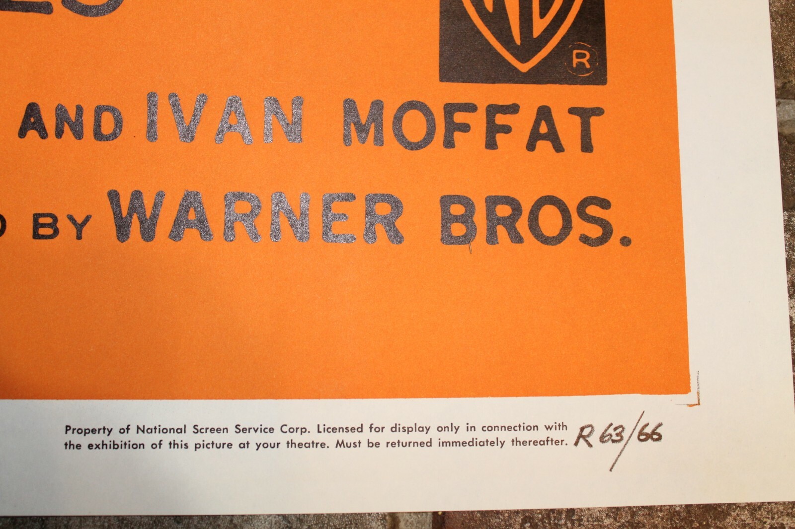 FERBER ELIZABETH TAYLOR & ROCK HUDSON MOVIE POSTER SHEET 41 X 26 #R63 ...