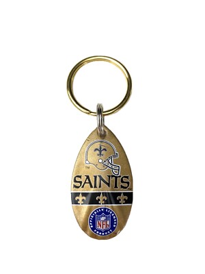 NFL New Orleans Saints Logo Vintage Teardrop Spinner Keychain | eBay