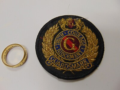 PATCH SECURITY LAW ENFORCEMENT OLDER SEW ON GUARDSMARK TRUTH COURAGE ...