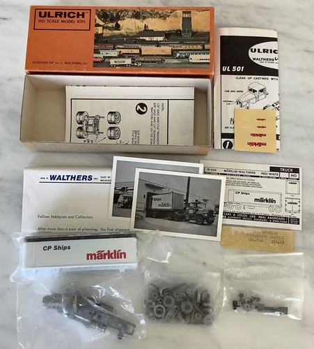 Vintage 1980 Limited Production ULRICH HO Scale MARKLIN Truck/Trailer ...