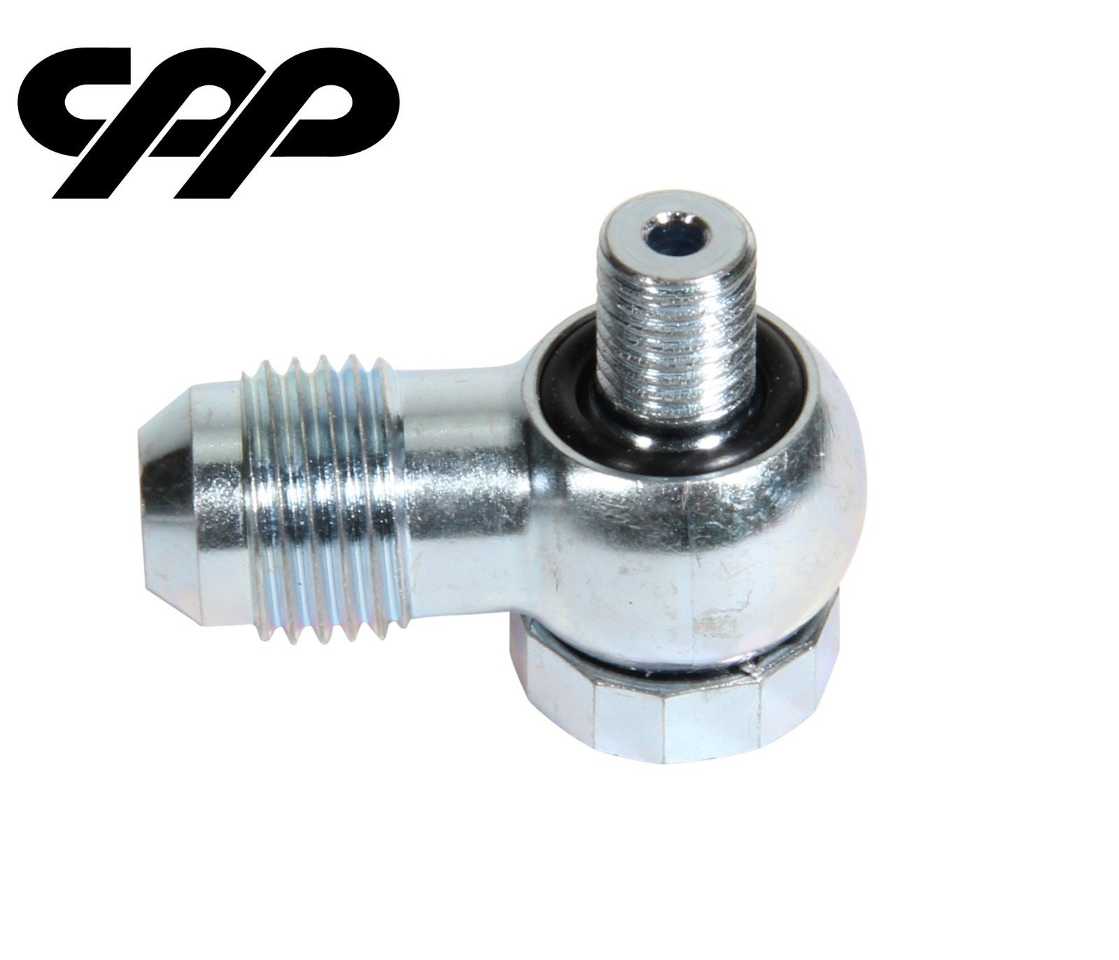 CPP 90 Degree Banjo Fitting -6AN to 5/16 x 24 CP6ANP30X6 | Front ...