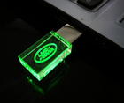 USB Flash Drive 2.0 Metal Stick Car Logo Land Rover Fan Gift Lover LED ...