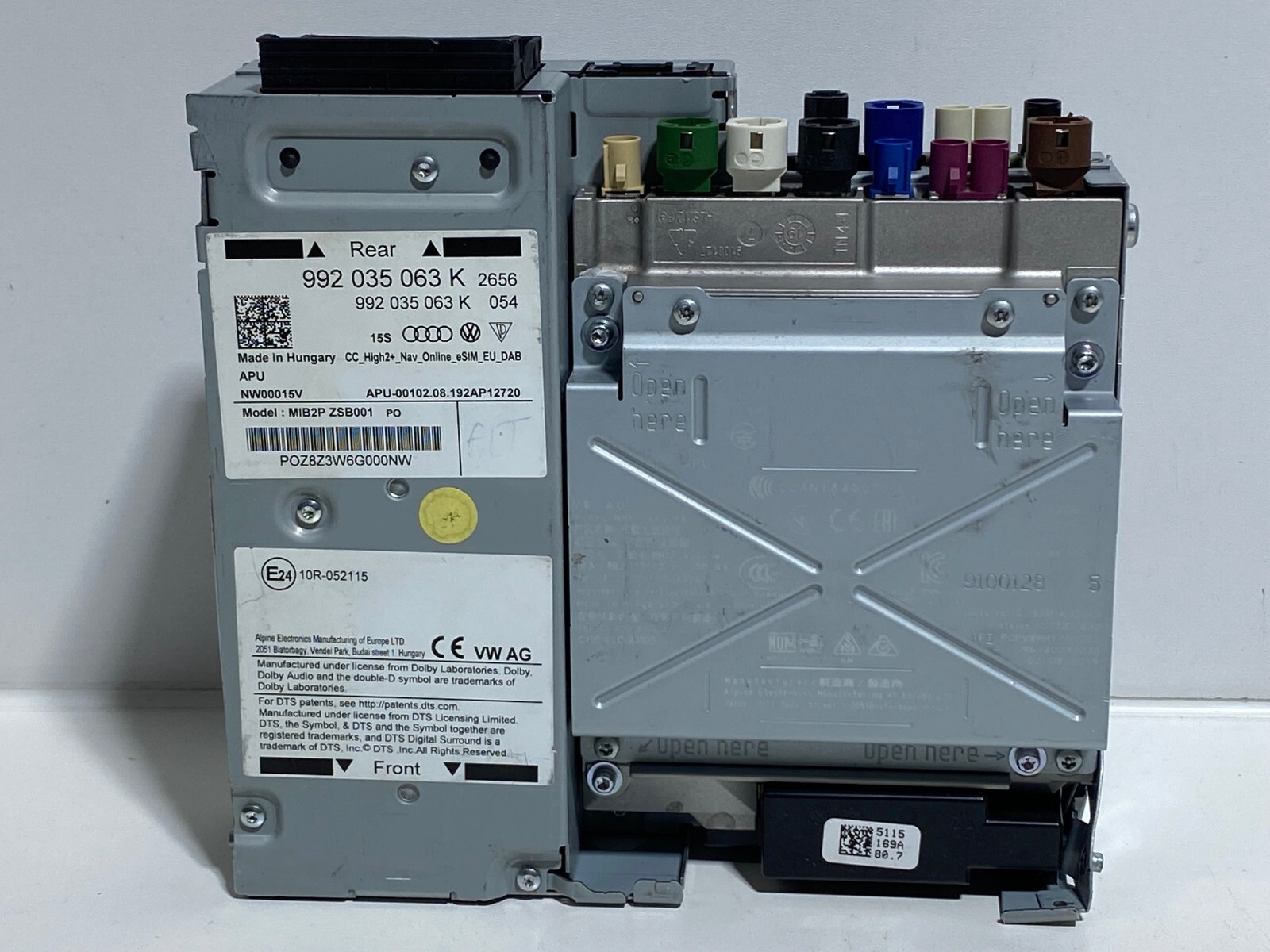 PORSCHE 911 992 Zentralrechner MULTIMEDIA NAVIGATION MIB DAB LTE 992035063 K . | eBay