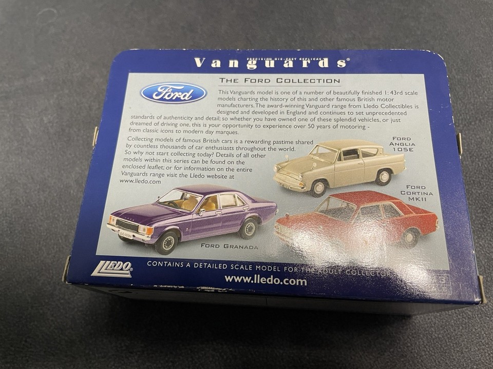 Vanguards VA05209 Ford Collection 1976 Miami Blue Ford Granada 3l Ghia ...