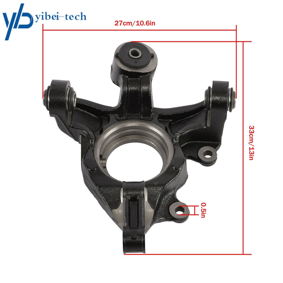 2PCS Rear LH+RH Steering Knuckle For Toyota Highlander 2008-13 Venza 09 ...