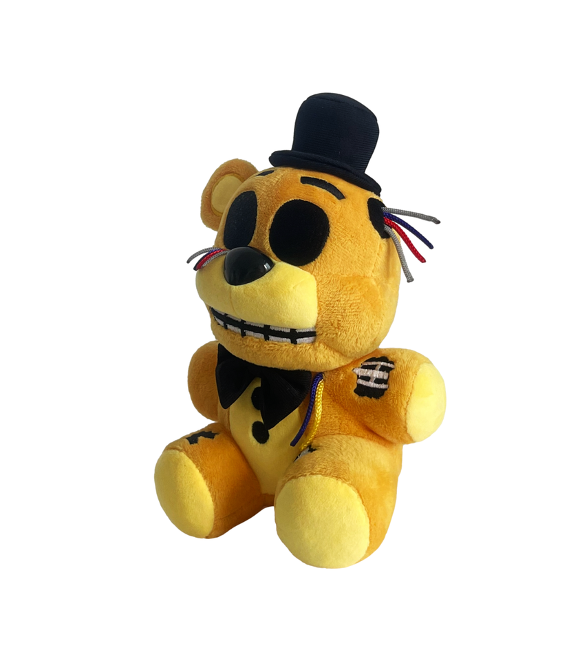 XSmart 9" Withered Golden Freddy Plush V2 Limited Edition, Unique Gift ...