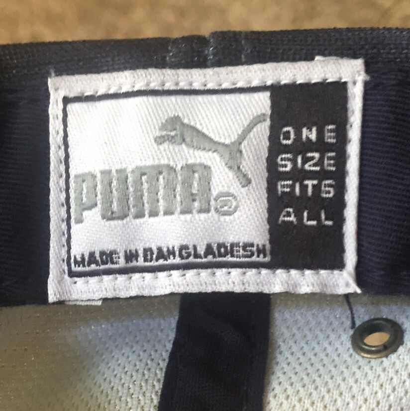 Michigan Wolverines Big House PUMA Adjustable Strapback cap hat Block M ...