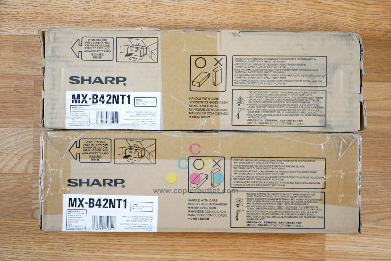 Lot of 2 Sharp MX-B402/MX-B402SC MX-B42NT1 Black Toner Cartridge Same Day Ship | eBay