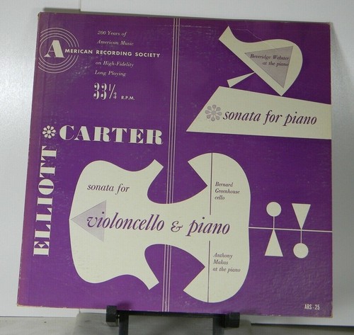 Elliott Carter - Beveridge Webster, Bernard Greenhouse, Anthony Makas ...