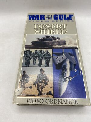 War in the Gulf Video Series: Desert Shield Video Ordnance VHS, 1991 ...