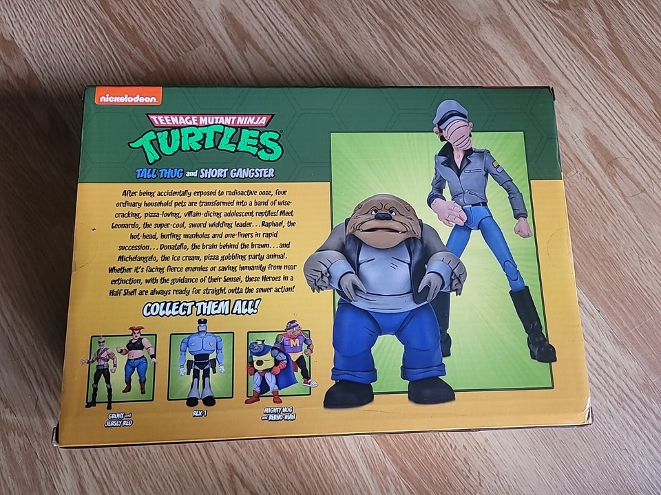 NECA TEENAGE MUTANT NINJA TURTLES TALL THUG & SHORT GANGSTER TARGET ...