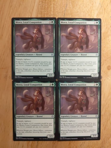 MTG Mowu, Loyal Companion x 4 | eBay