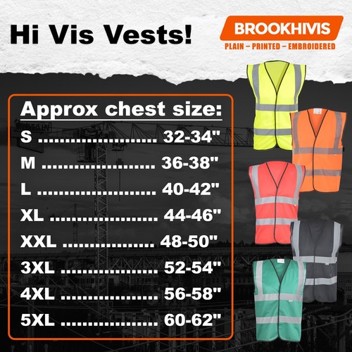 FIRE INSPECTOR RED YELLOW HI VIS VESTS WAISTCOAT FIRE MARSHAL SAFETY ...