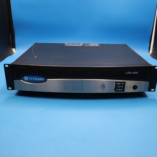Crown Audio CTS 600 Two-Channel, 300W Power Amplifier | eBay