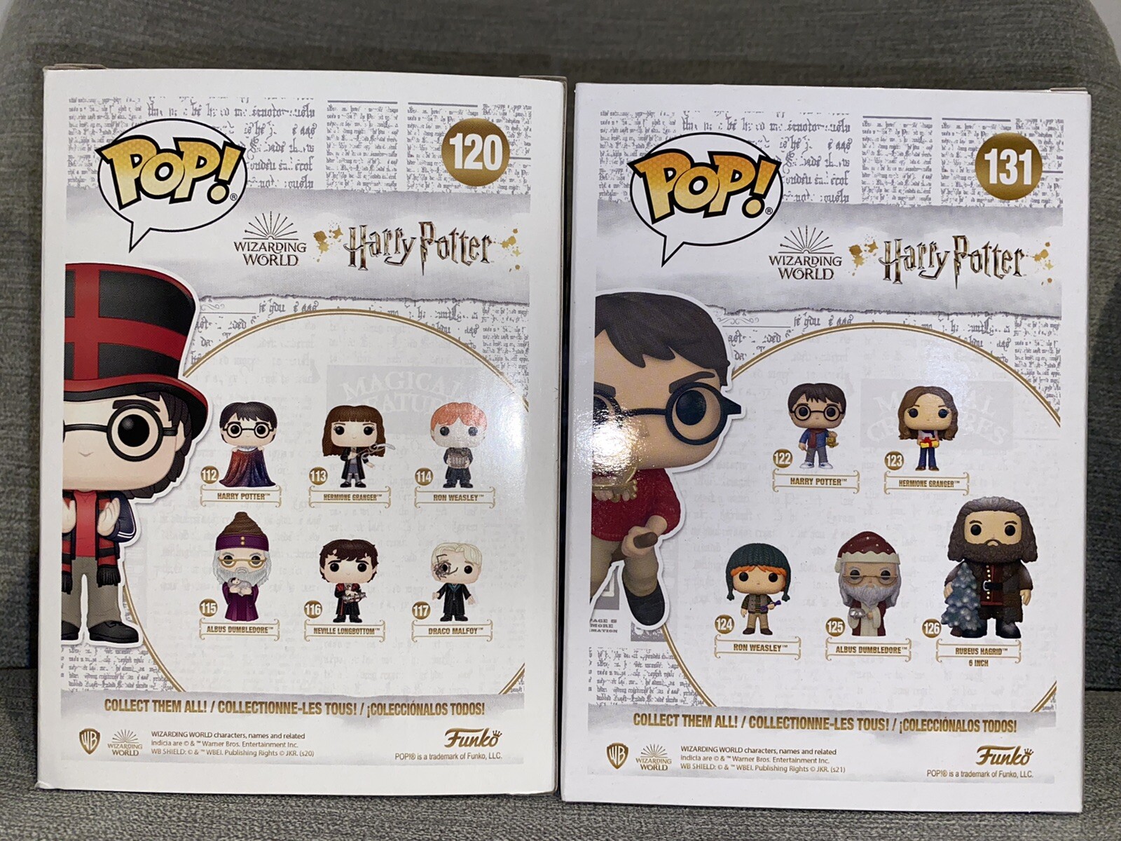 Funko Pop Harry Potter Harry Flying Key 131 & 120 Convention Exclusives ...