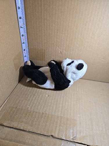 2004 Hasbro Fur Real Friends Newborn Luv Cub 9" Baby Panda Bear Tested ...