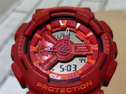 Casio G-SHOCK GA-110AC-4AJF Red | eBay