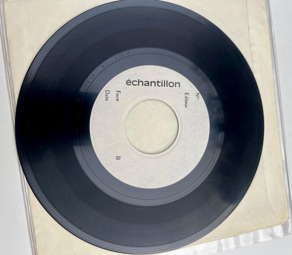 Sylvie Vartan – Rare 45T Test Pressing RCA 1965 Quand tu es là”Promo ...