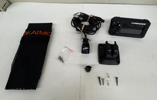 YakAttack 16" Mesh Bag + Lowrance Eagle-4 Fish Finder w/ Transducer | eBay