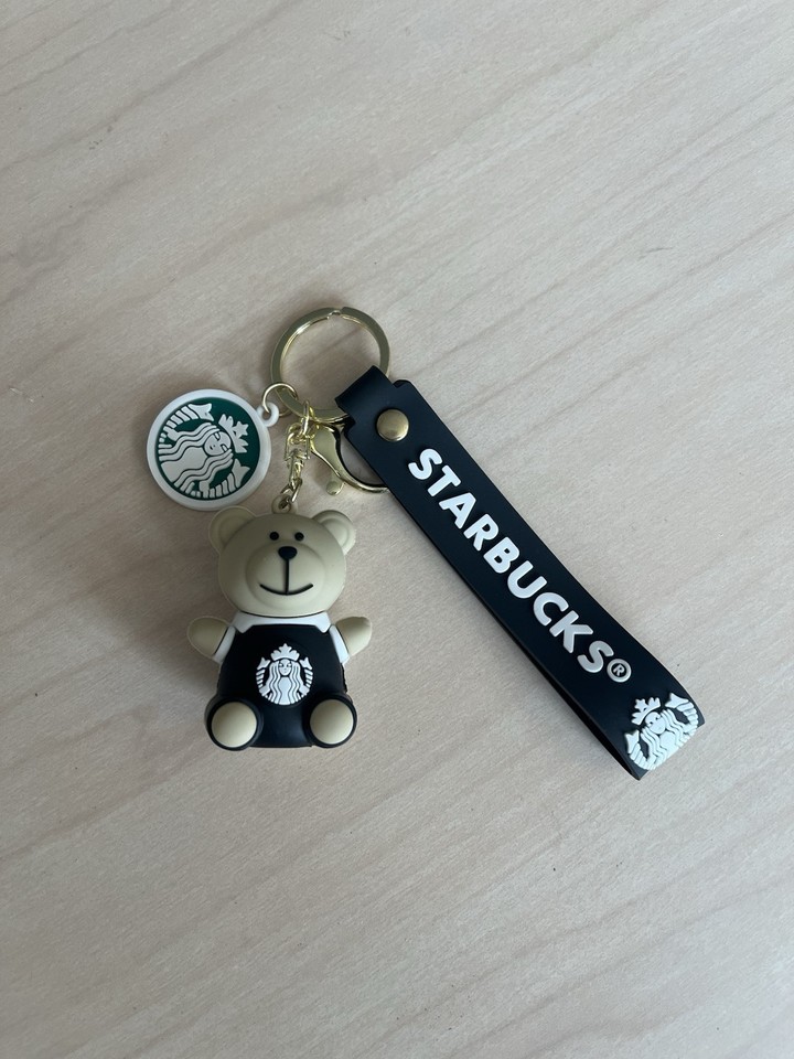 Starbucks TEDDY BEAR Key Chain | eBay