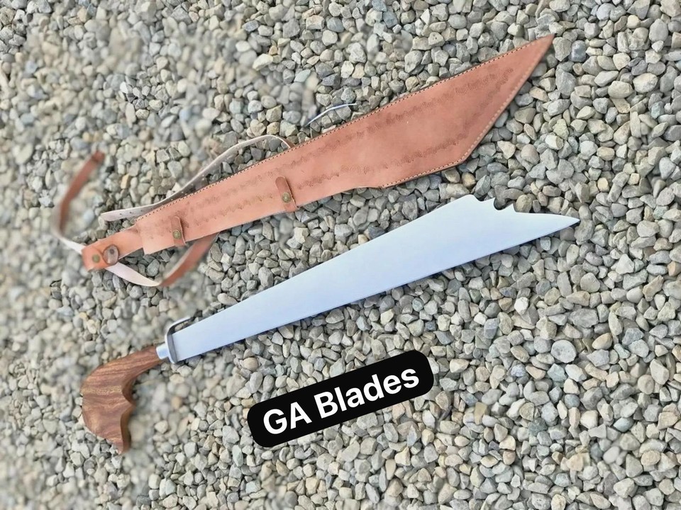 Handmade High Carbon Steel Bagobo Kampilan Philippines Sword With ...