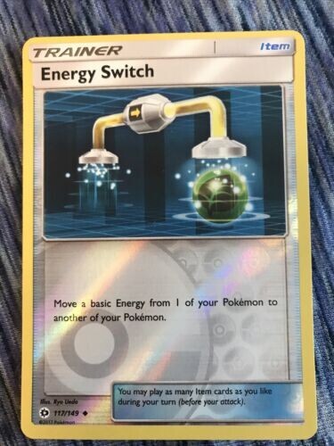 Energy Switch - Pokémon Sun & Moon Reverse Holo #117/149 | eBay