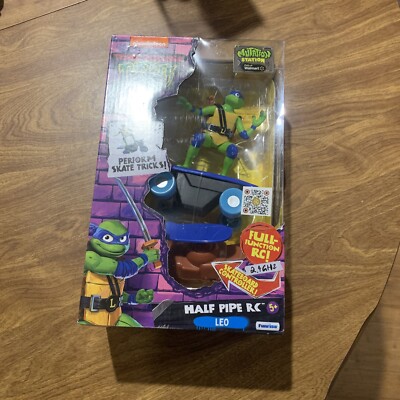 Teenage Mutant Ninja Turtles Half Pipe Remote Control RC Leonardo (Leo ...