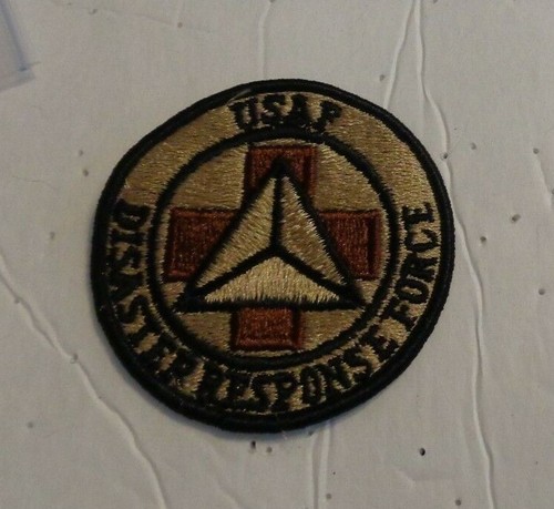 USAF FLIGHT SUIT PATCH, USAF DISASTER RESPONSE FORCE, DESERT , DBDU ...
