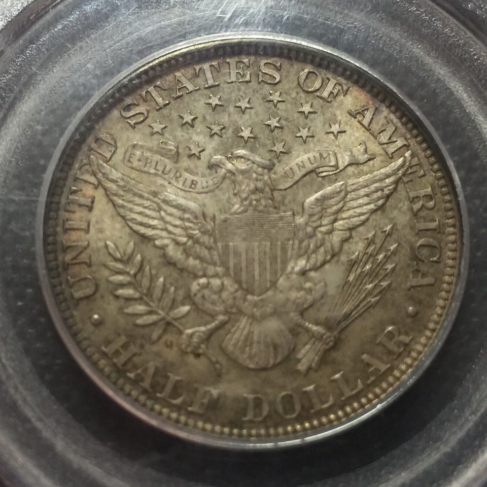 PCGS MS-64 1894-P Barber Half Dollar Crusty Original | eBay