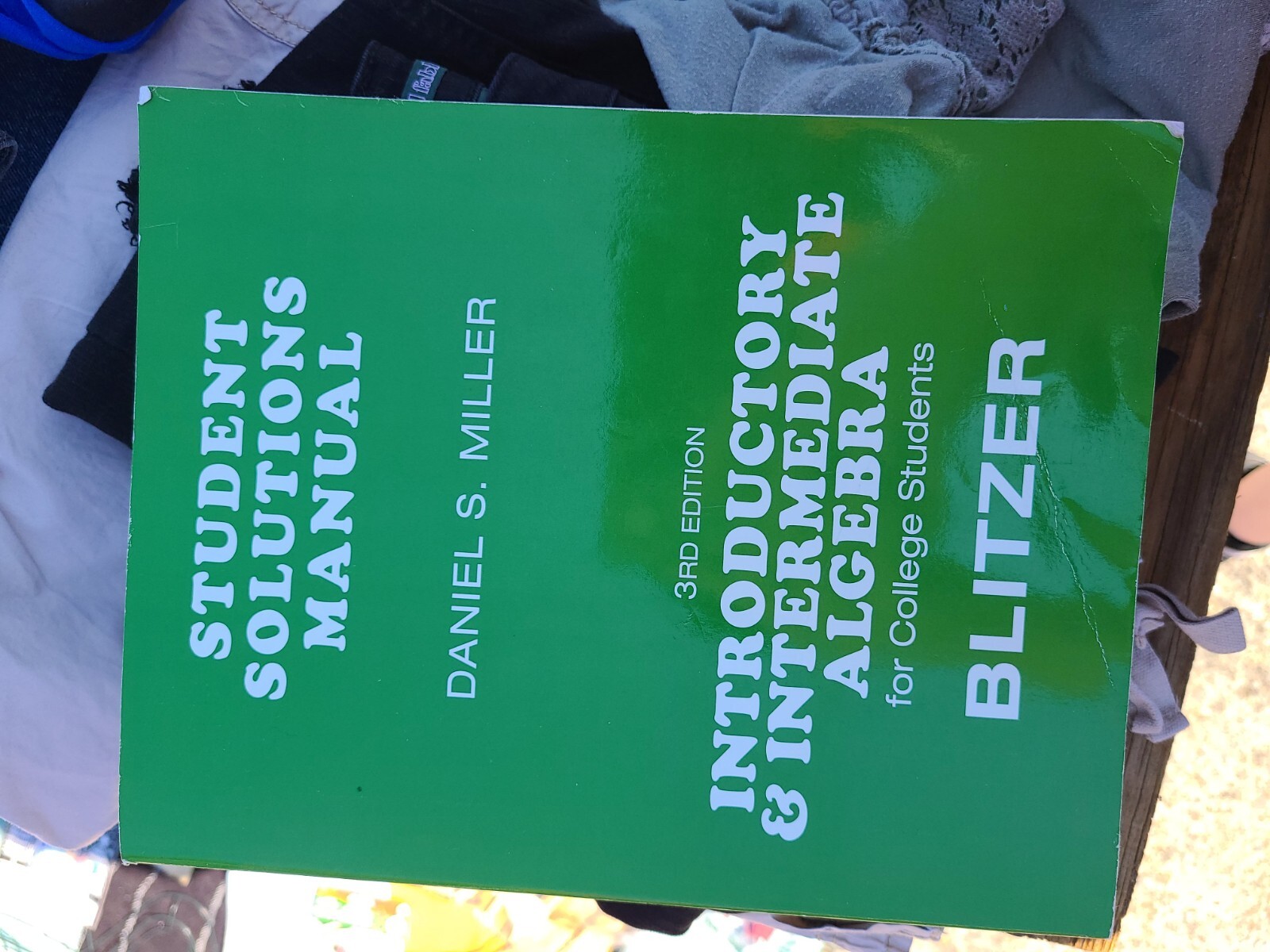 Student Solutions Manual Intro Intermediate Algebra 3rd Miller Blitzer ...