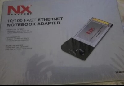 Nexxtech Ethernet Notebook Adapter (NCARDBUS) Network convenience ...